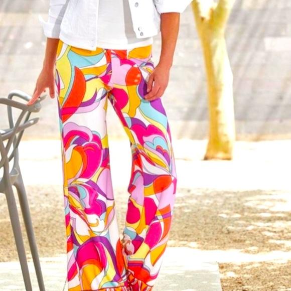 Boston Proper | Pants & Jumpsuits | Boston Proper Abstract Print ...